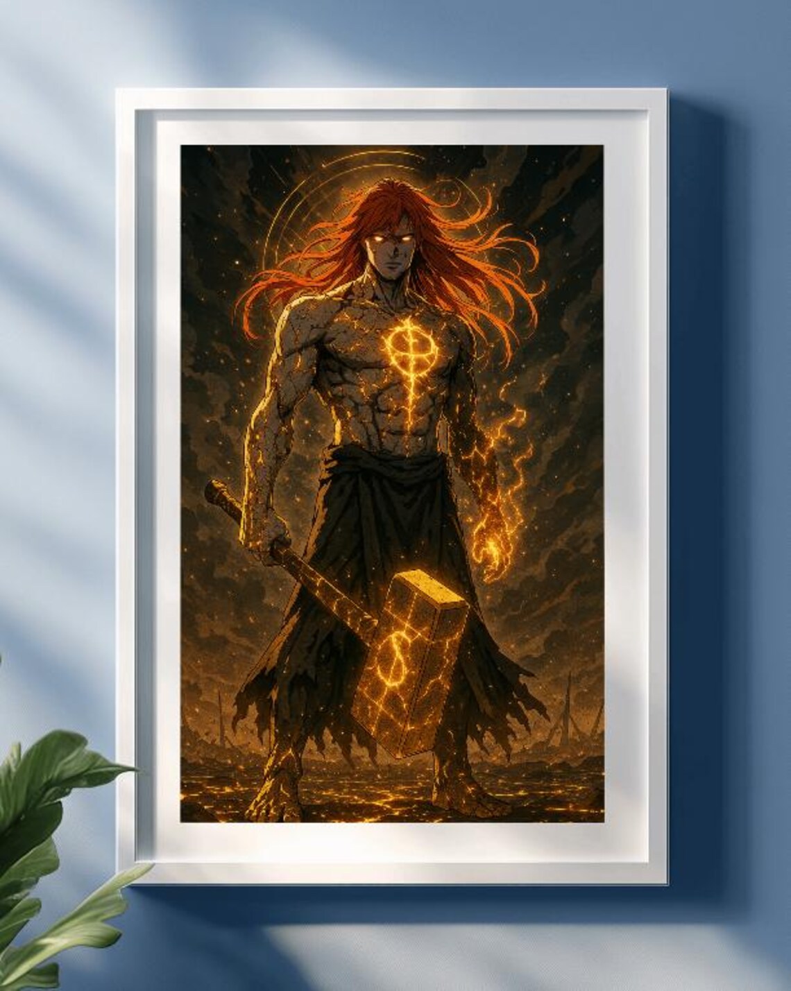 Radagon of the Golden Order – Elden Ring Fan Art Poster | Cracked ...