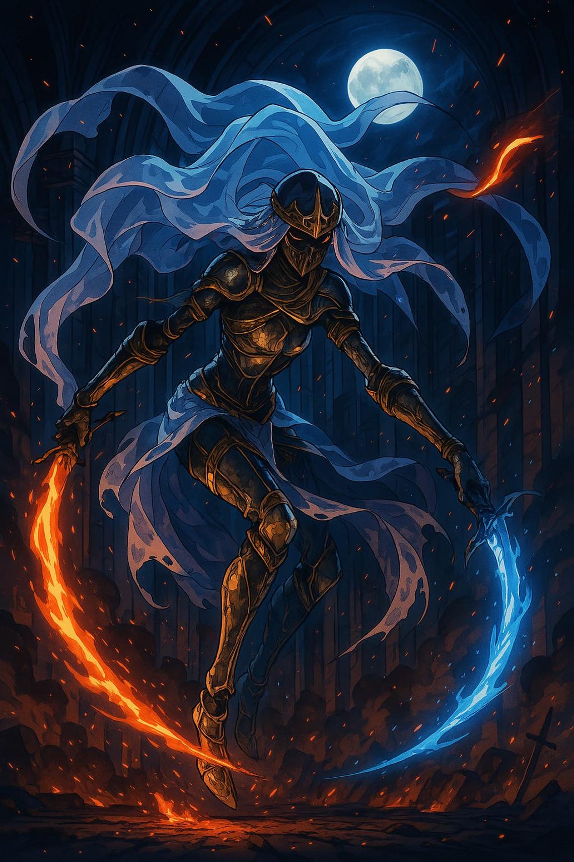 Dancer of the Boreal Valley – Dark Souls Masterpiece Print | Ethereal ...