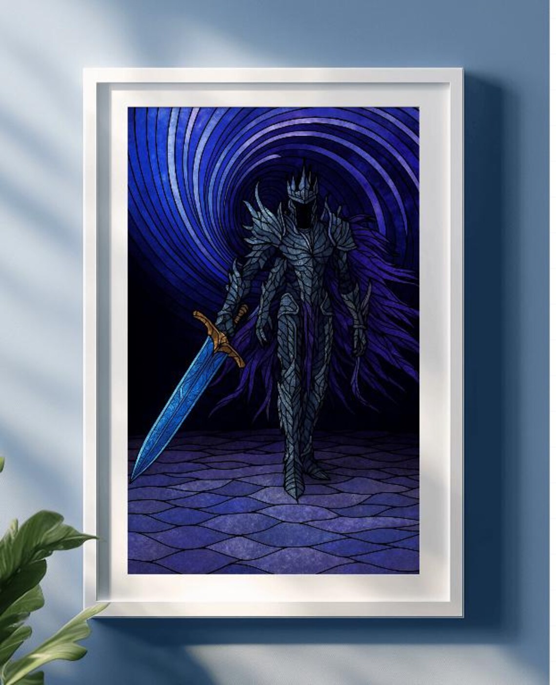 Heolstor, Final Boss of Nightreign – Elden Ring Stained Glass Dark ...