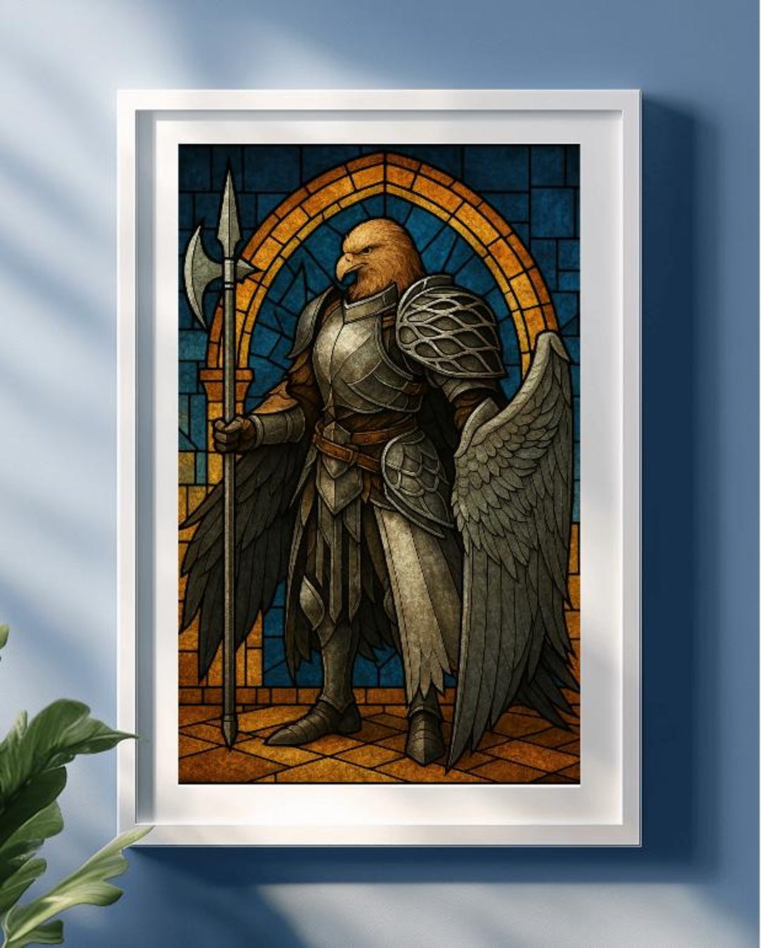 Guardian – Elden Ring Nightreign Stained Glass Playable Character Art ...