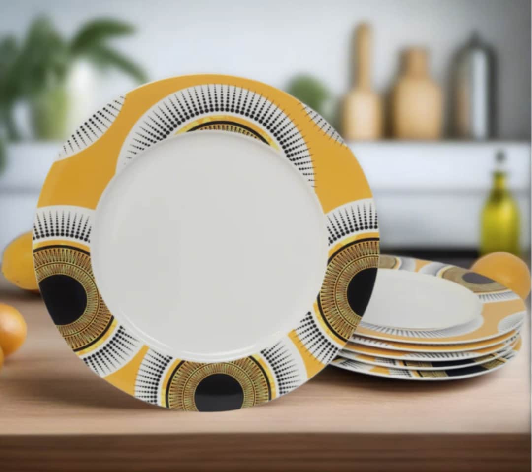 African Dinner Plates for Dining and Home Decor, Gift Ideas, Nigerian ...