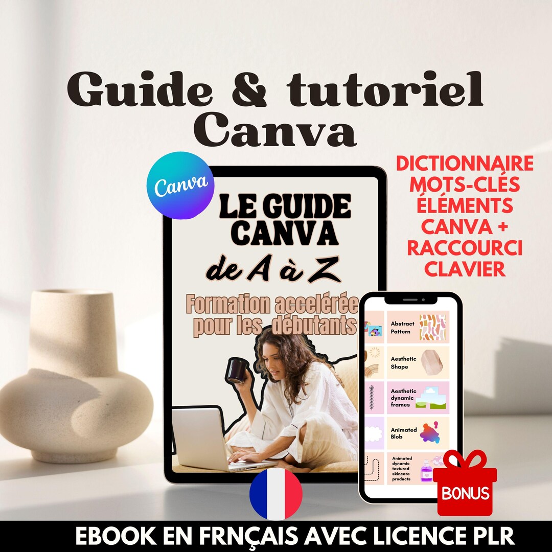 Canva Accelerated Course for Beginners With PLR License, Canva Training for Beginners With Image ...