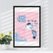 UNC Digital Art Print - Etsy