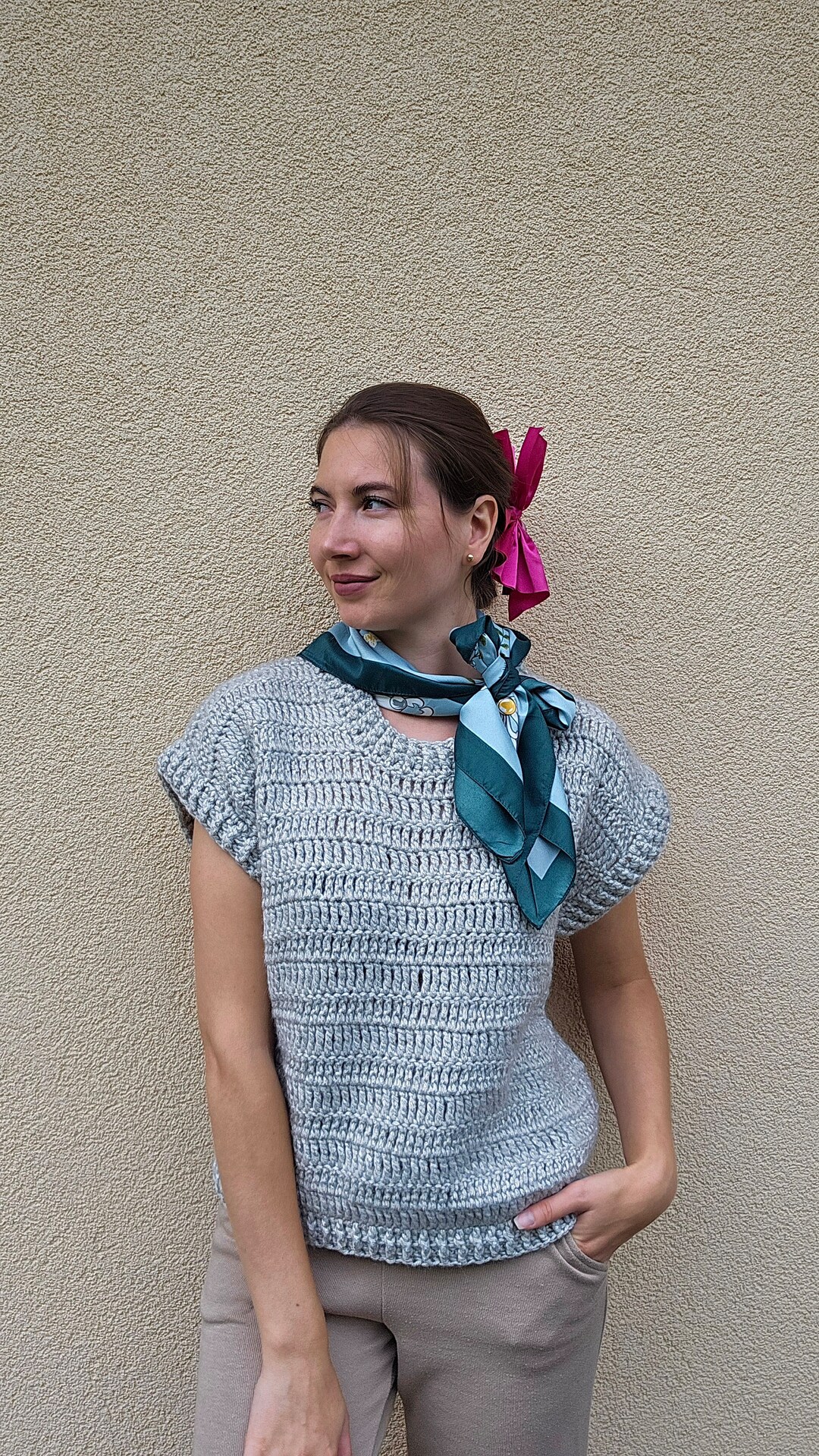 Crochet Vest for Woman, Crochet Sweater Vest, Crochet Jumper, Crochet ...