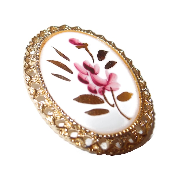 Porcelain Brooch - Etsy