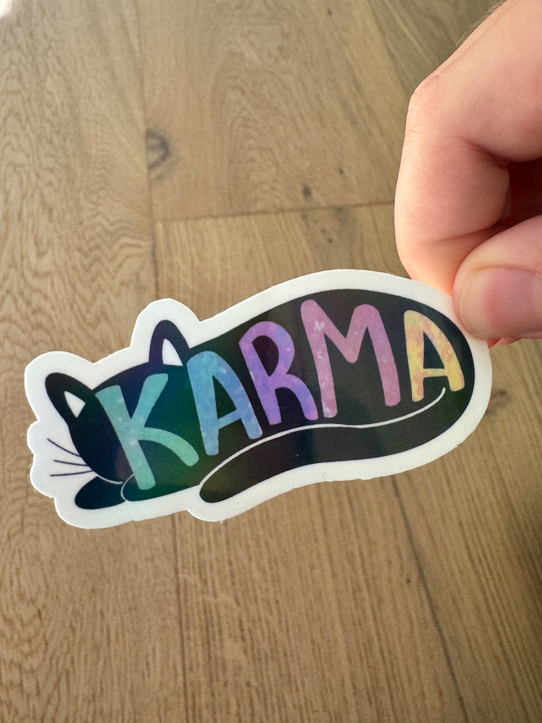Karma is a Cat Sticker Taylor Sticker Swift Sticker Swiftie - Etsy
