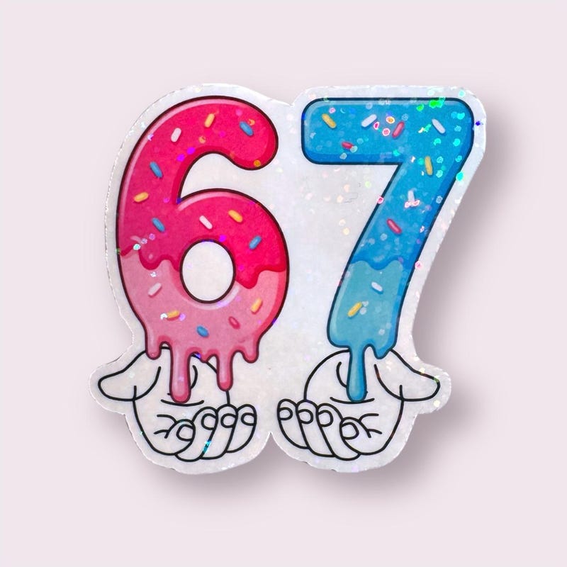 7 Inch Christmas Sticker - Etsy