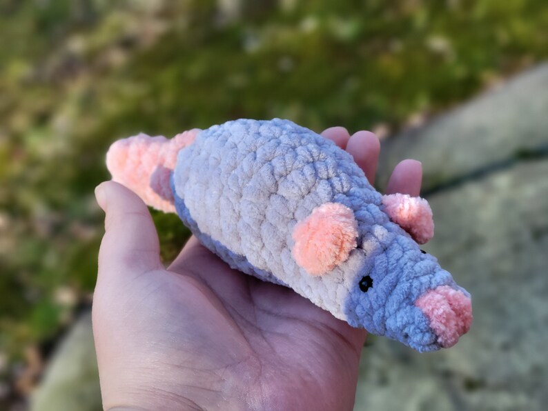 Crochet Amigurumi Rat - Etsy