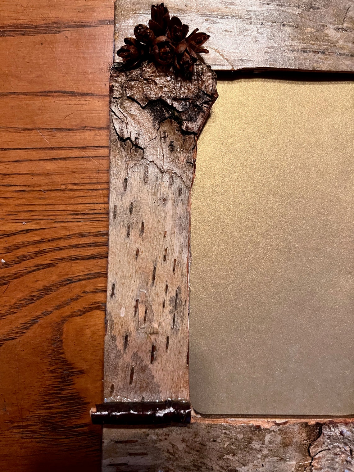 4.75x6.75 Birch Bark Picture Frame Fits 3x5 Photo 10 - Etsy