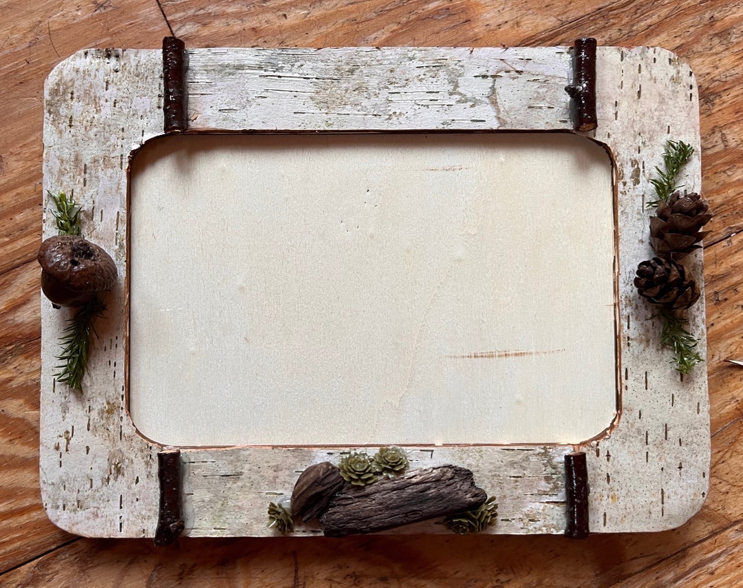 5.5x7.5 Birch Picture Frame Fits 4x6 Photo 3 - Etsy