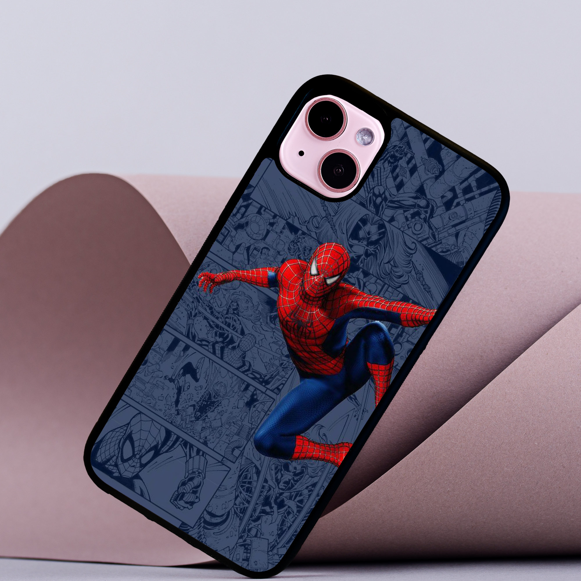 Personalized Superheroes Spider Man Design Stylish Rubber Phone Case ...