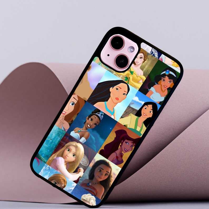 Personalized Disney Princess Design Stylish Rubber Phone Case ...