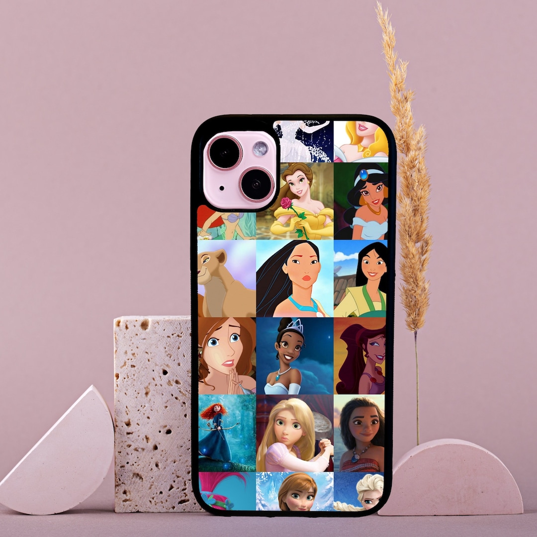 Personalized Disney Princess Design Stylish Rubber Phone Case ...
