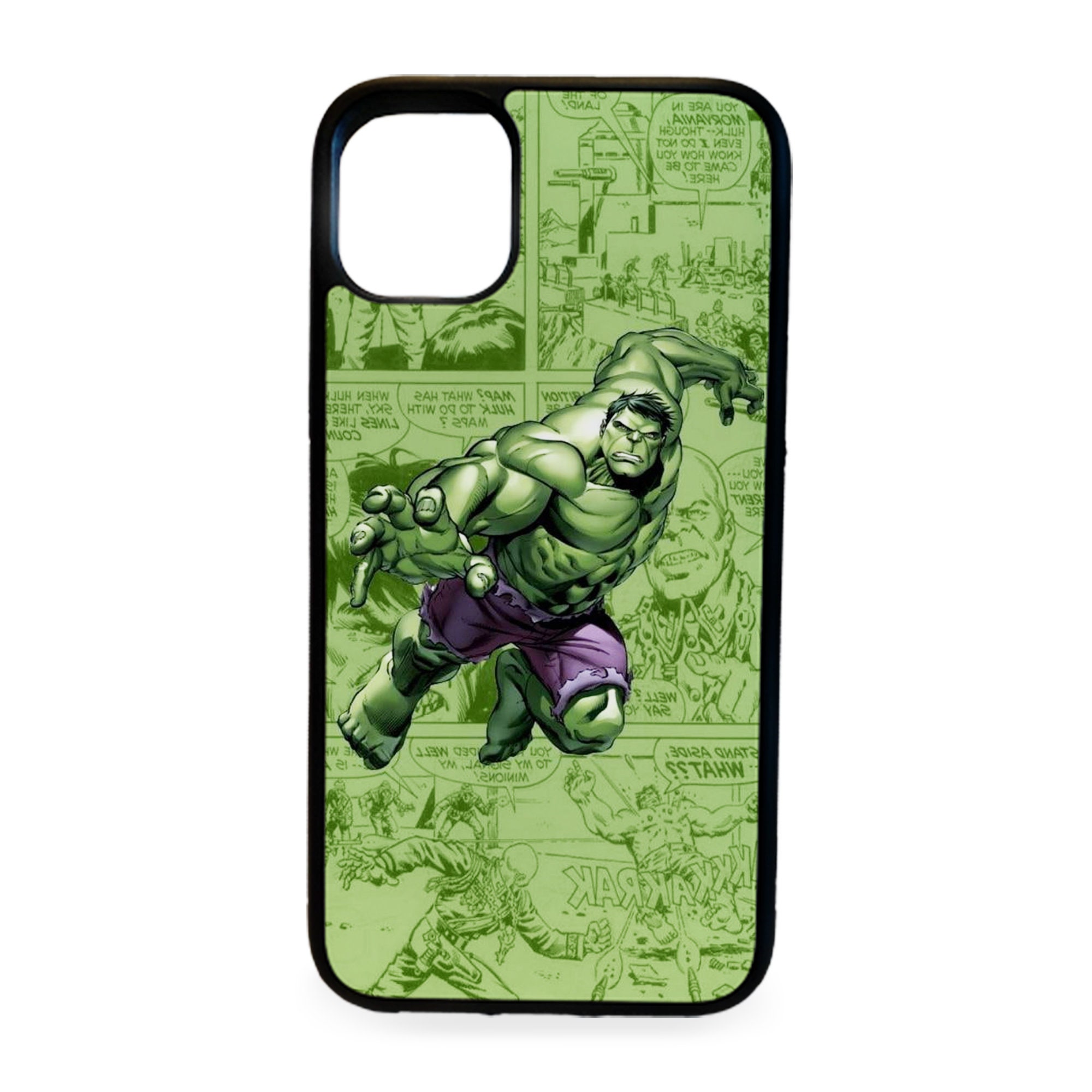 Personalized Incredible Hulk Design Stylish Rubber Phone Case ...