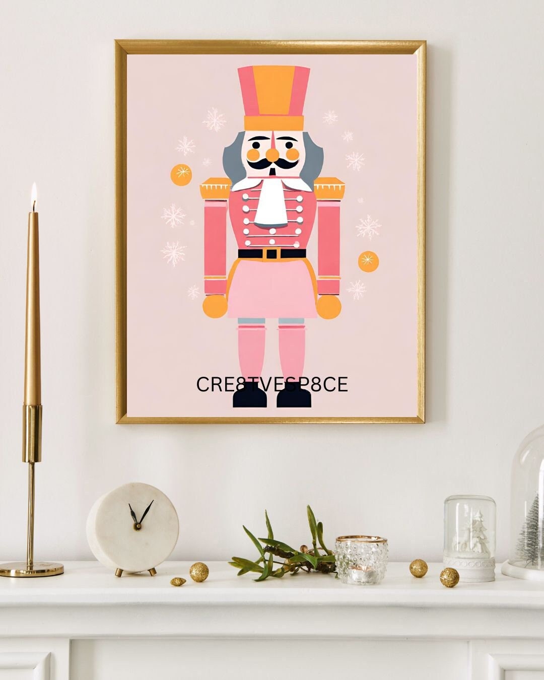 Holiday Nutcracker Christmas Art Digital Print Bundle of 3 - Etsy