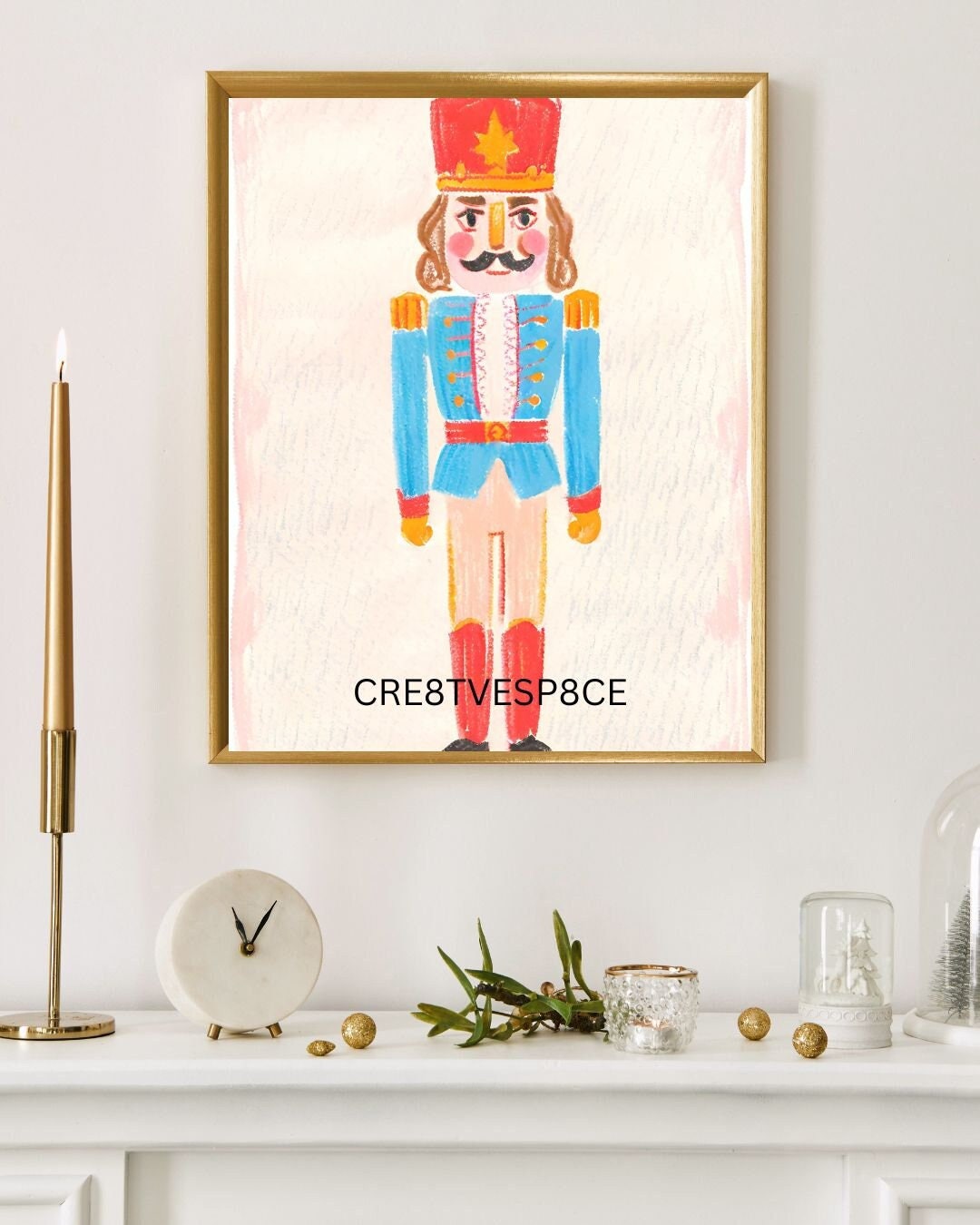 Set of 3, Nutcracker Prints, Christmas Art, Christmas Home Decor ...
