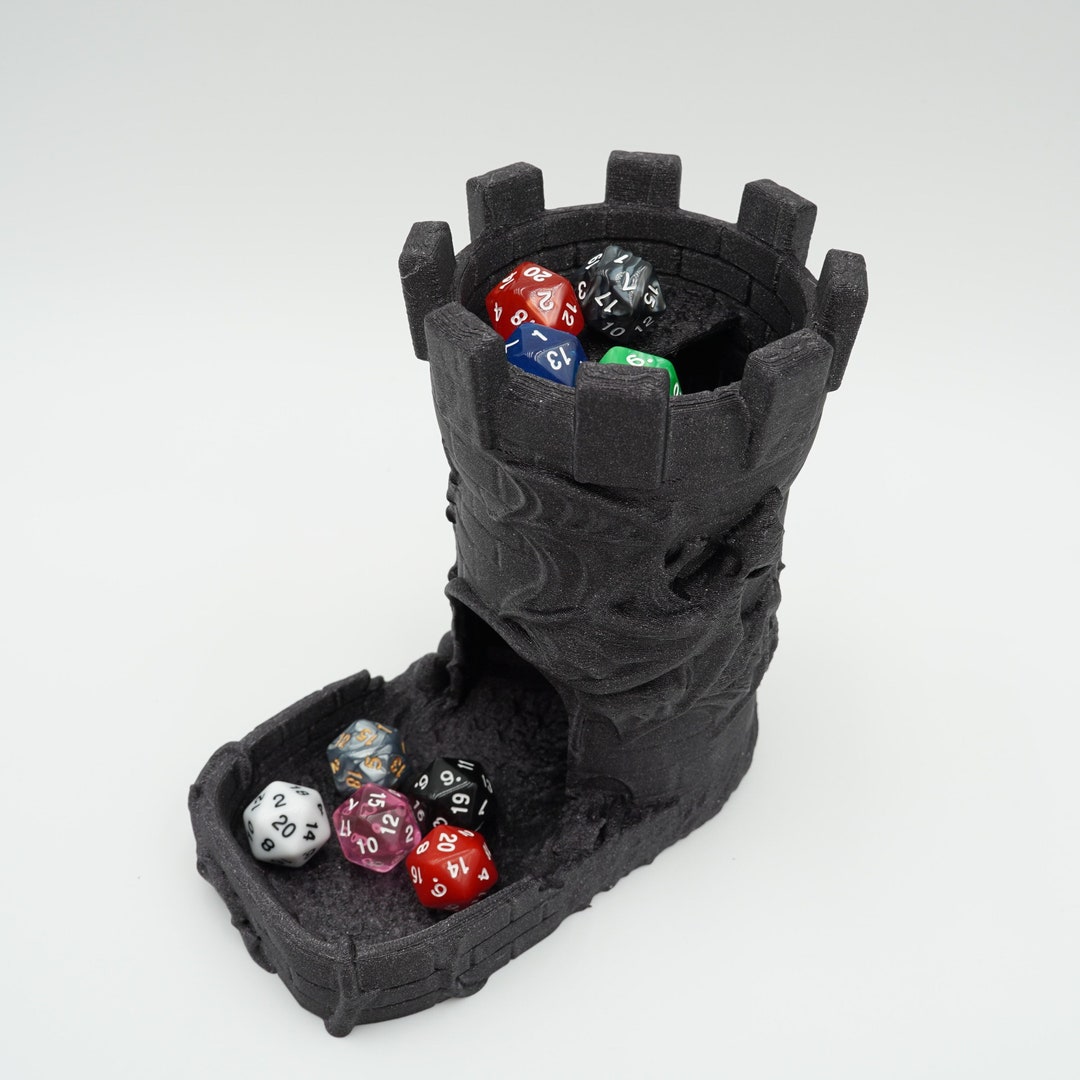 Dice Tower Drachenburg for Role Players, D20 D16 Pen and Paper, Ideal ...
