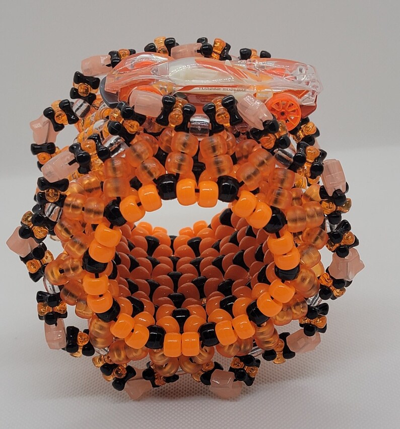 Rotating Kandi Cuff With Hot Wheel - Etsy
