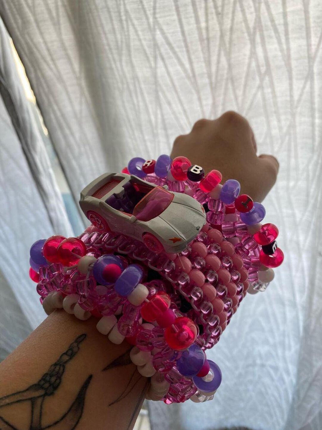 3D Barbie Rotating Kandi Cuff - Etsy