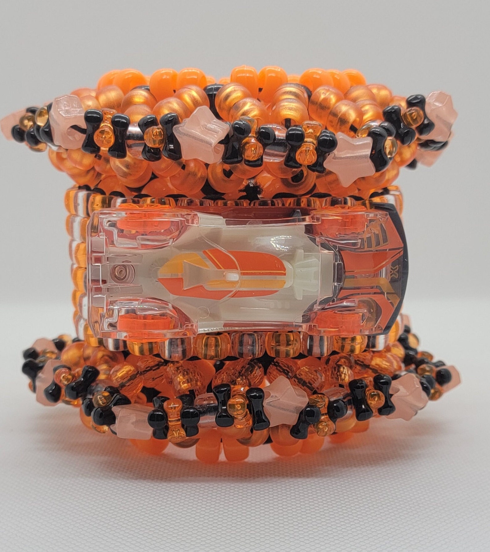 Rotating Kandi Cuff With Hot Wheel - Etsy