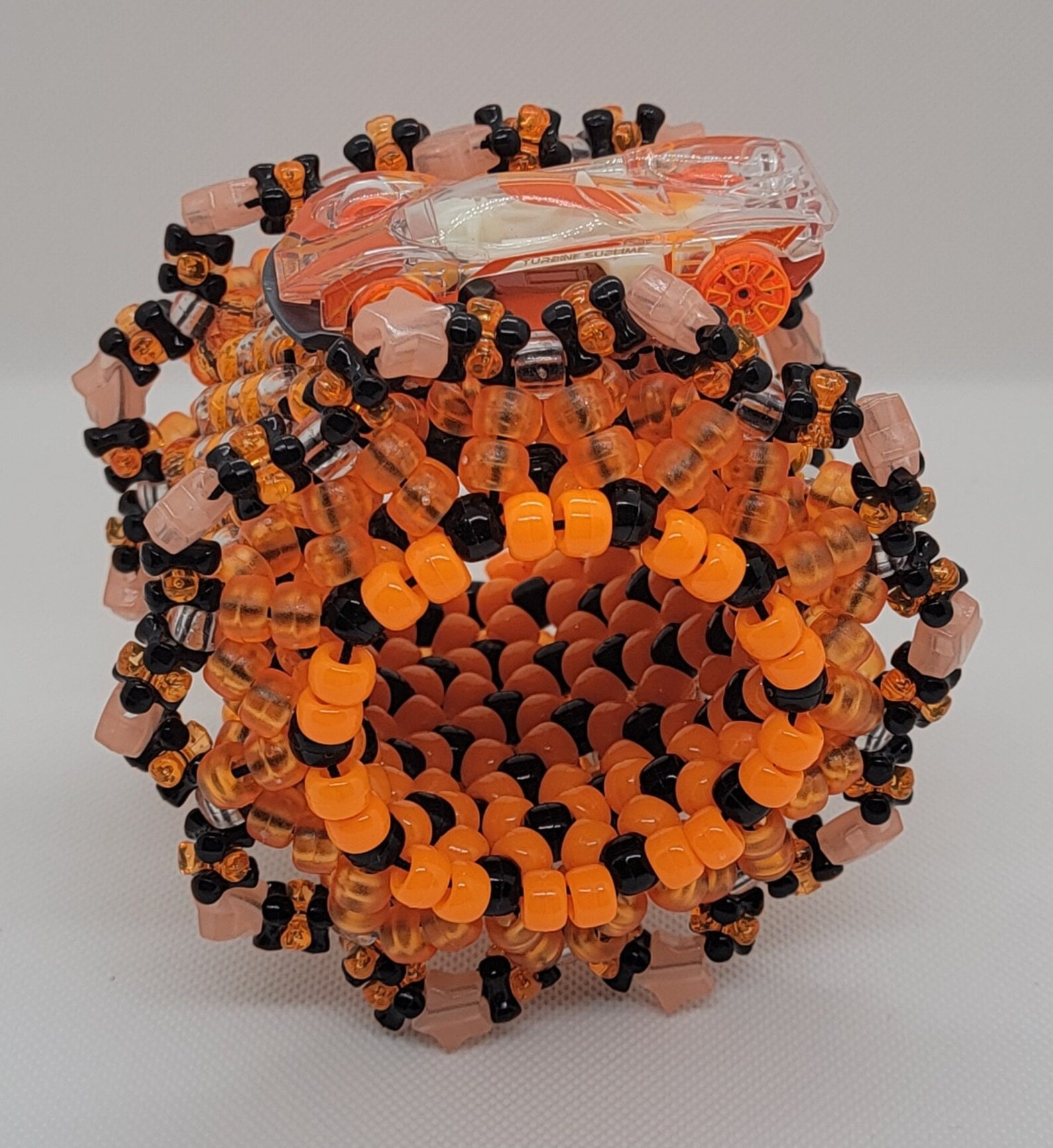 Rotating Kandi Cuff With Hot Wheel - Etsy