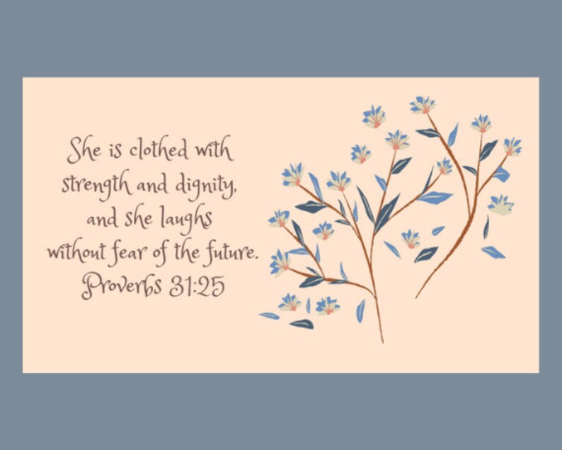 Printable Scripture Encouragement Cards, 10 Cards, Instant Download ...