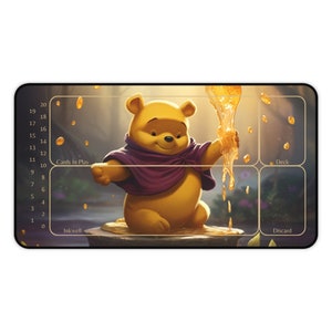 Lorcana Playmat With Zones Honey Wizard - Etsy