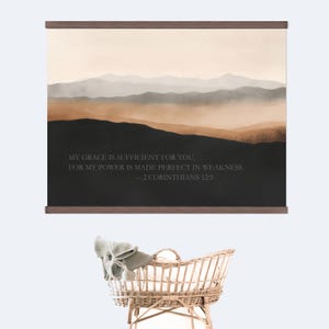 Christian Extra Large Wall Art, Bible Verse Tapestry, My Grace is ...