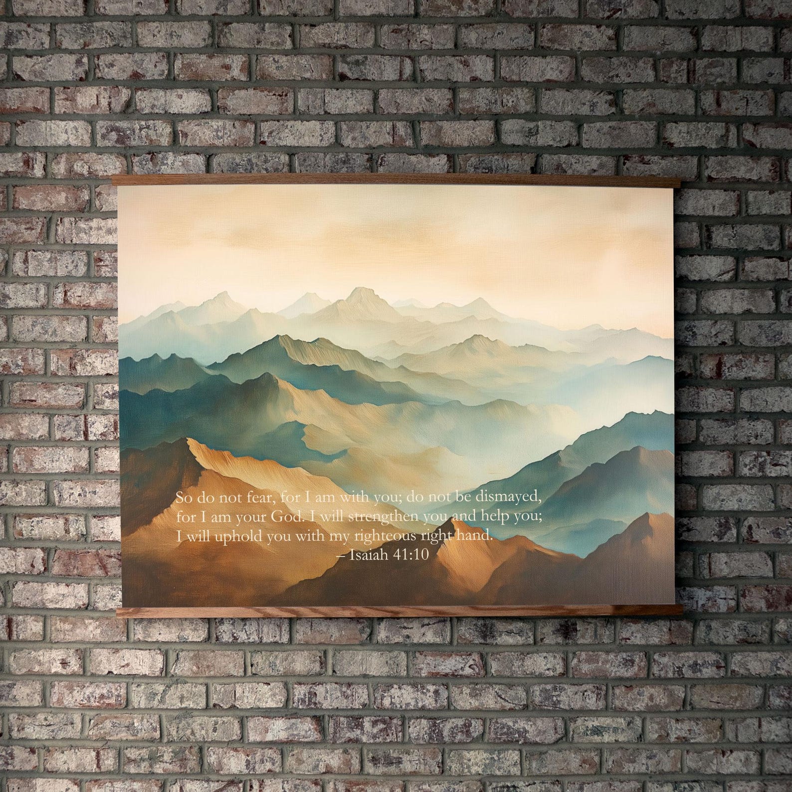 Christian Extra Large Wall Art, Bible Verse Tapestry, Do Not Fear I Am ...