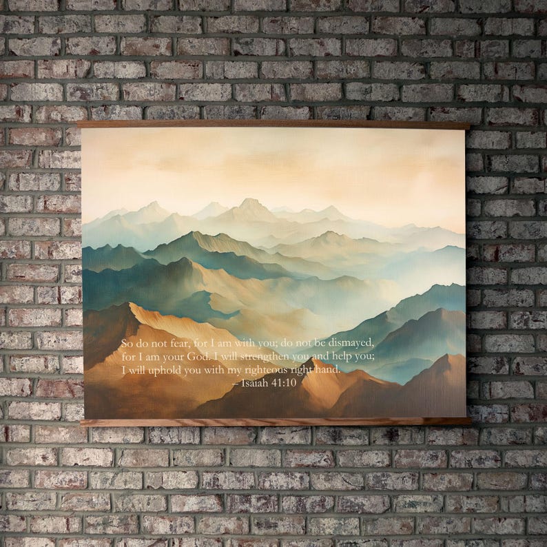 Christian Extra Large Wall Art, Bible Verse Tapestry, Do Not Fear I Am ...