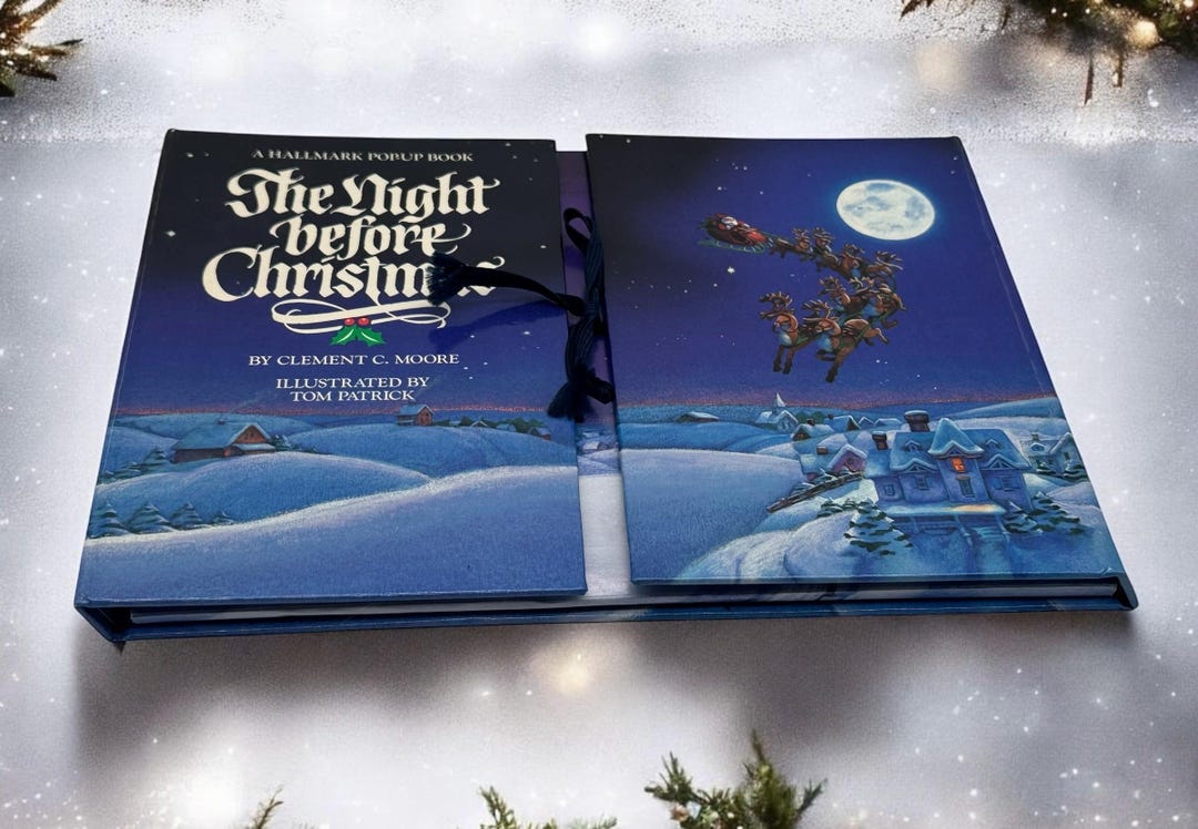 Vintage “the Night Before Christmas” by Clement Moore, Tom Patrick ...