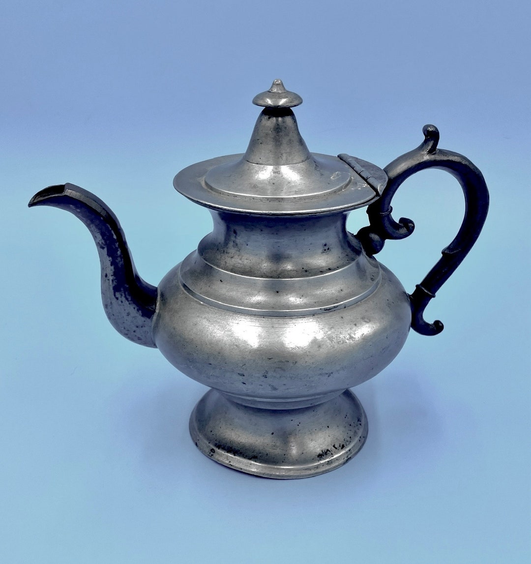 Antique Britannia Pewter Coffee Tea Pot Circa 1856 or Older - Etsy