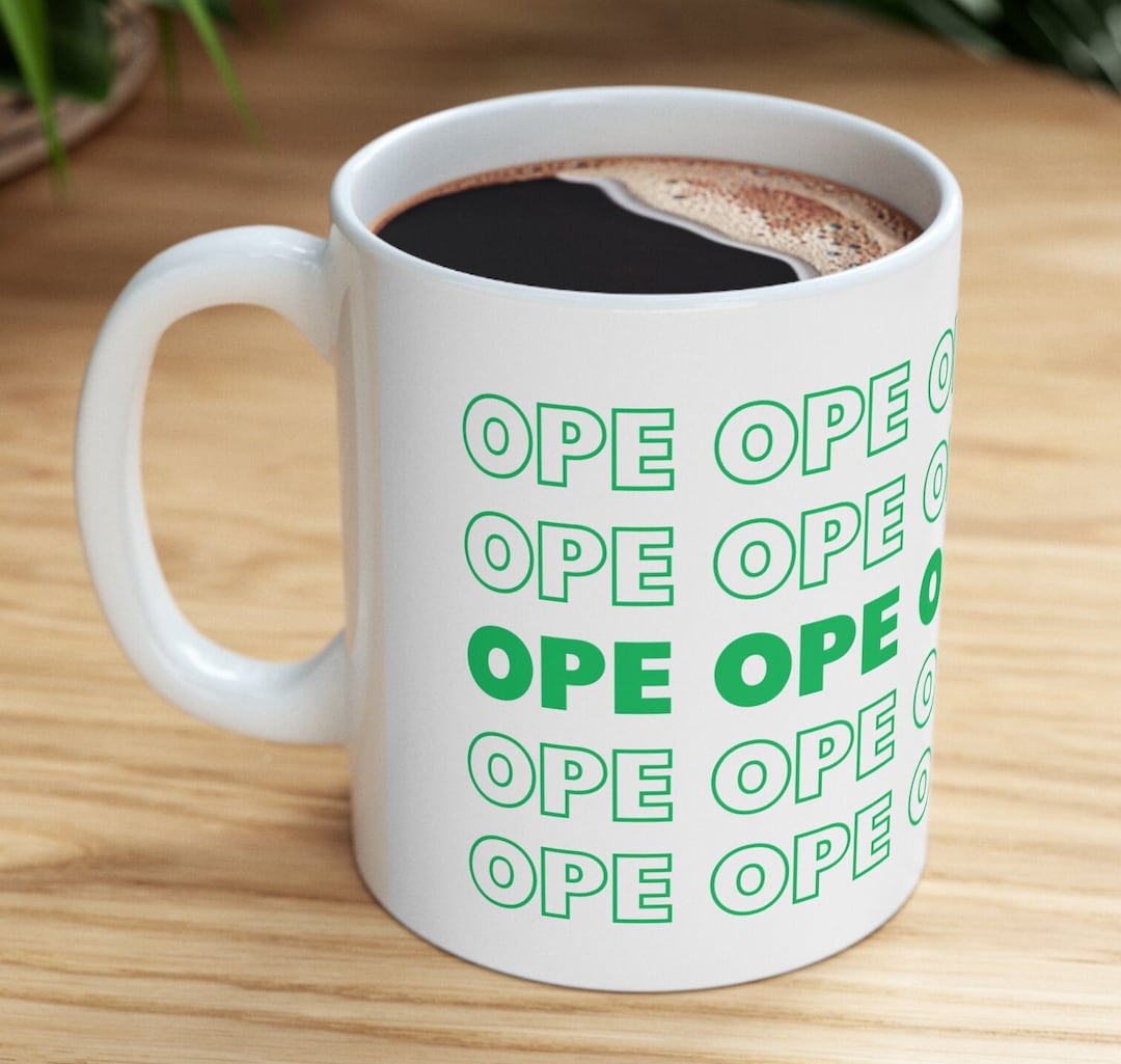 OPE Midwest Slang 11oz Mug You Know You're From the Midwest - Etsy