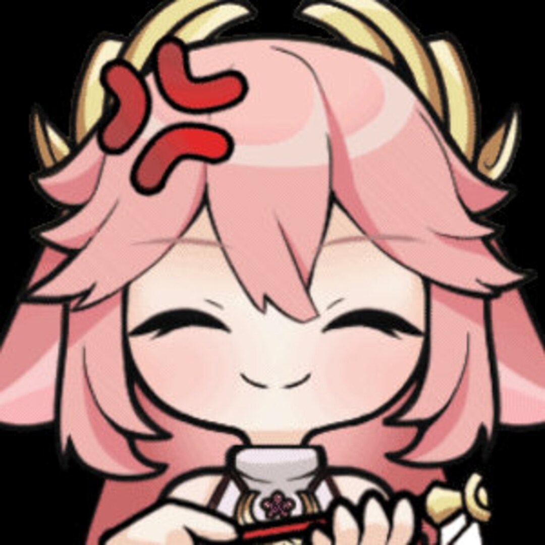 Yae Miko Animated Emote - Etsy
