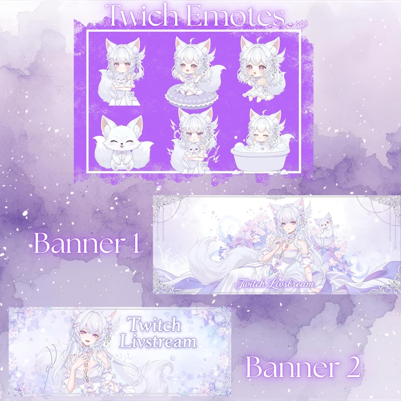 2D Live Premade Vtuber Model/fully Rigged-twitch Stream-streamer-hq ...