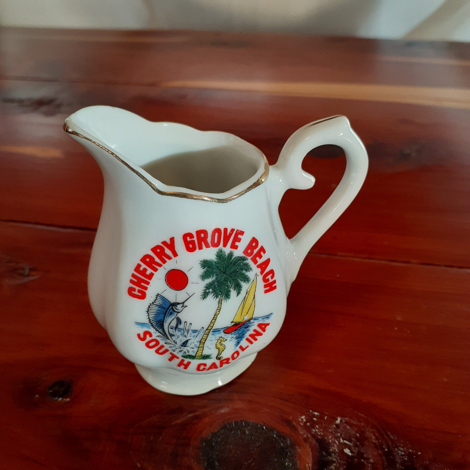 Vintage Small Pitcher With Gold Trim Made in Japan - Etsy