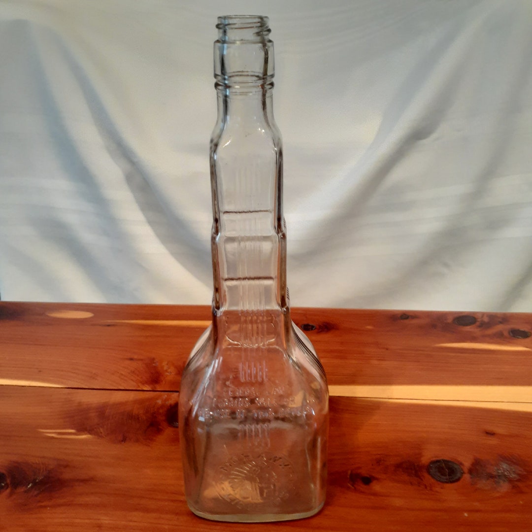 Vintage Skyscraper Mohawk Liqueurs Bottle - Etsy