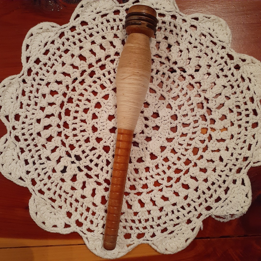 1930's Industrial Wooden Threaded Shuttle Bobbin - Etsy