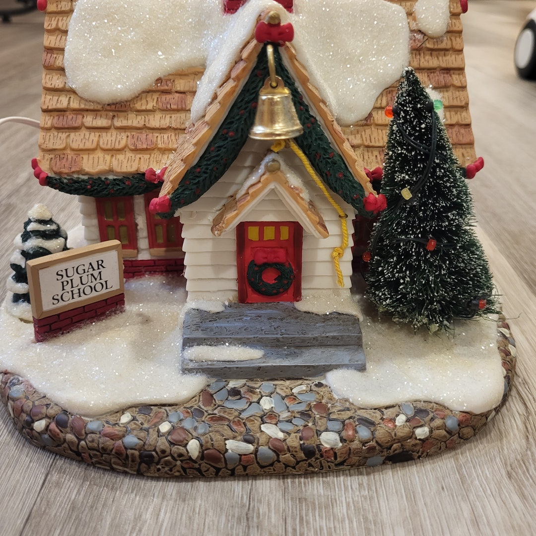 Christmas Decor Ceramic Village Houses Light Up - Etsy