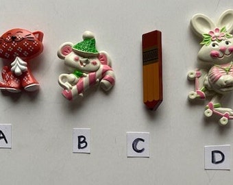 Vintage 1970's AVON PIN PALS Fragrance Glace With Original Boxes ...