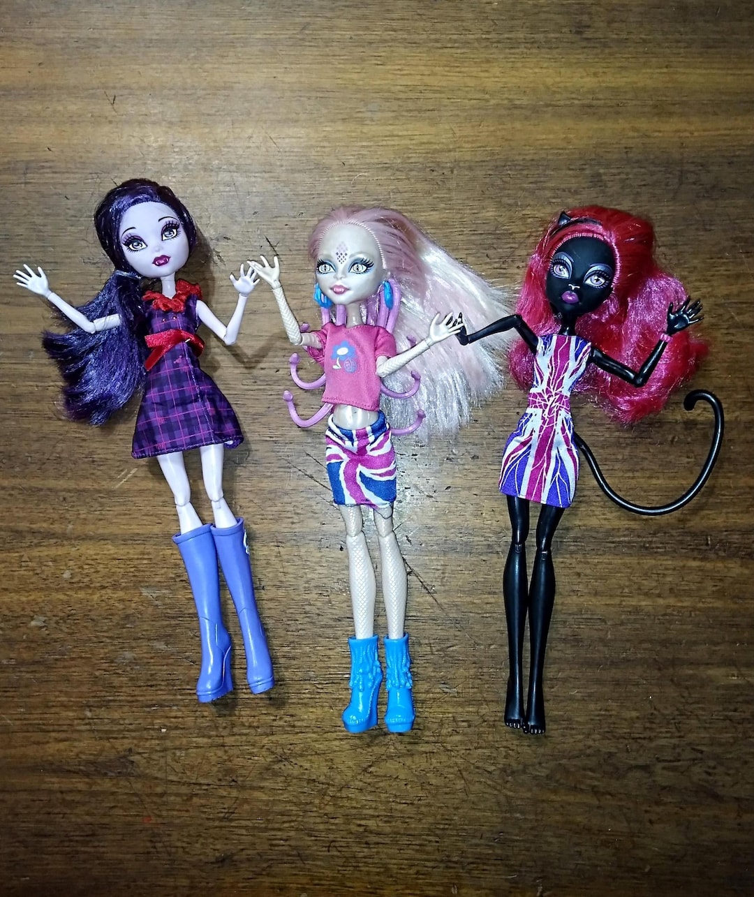 Rare Monster High Collectibles - Ghoulebrities in Londoom, Set of 3 ...