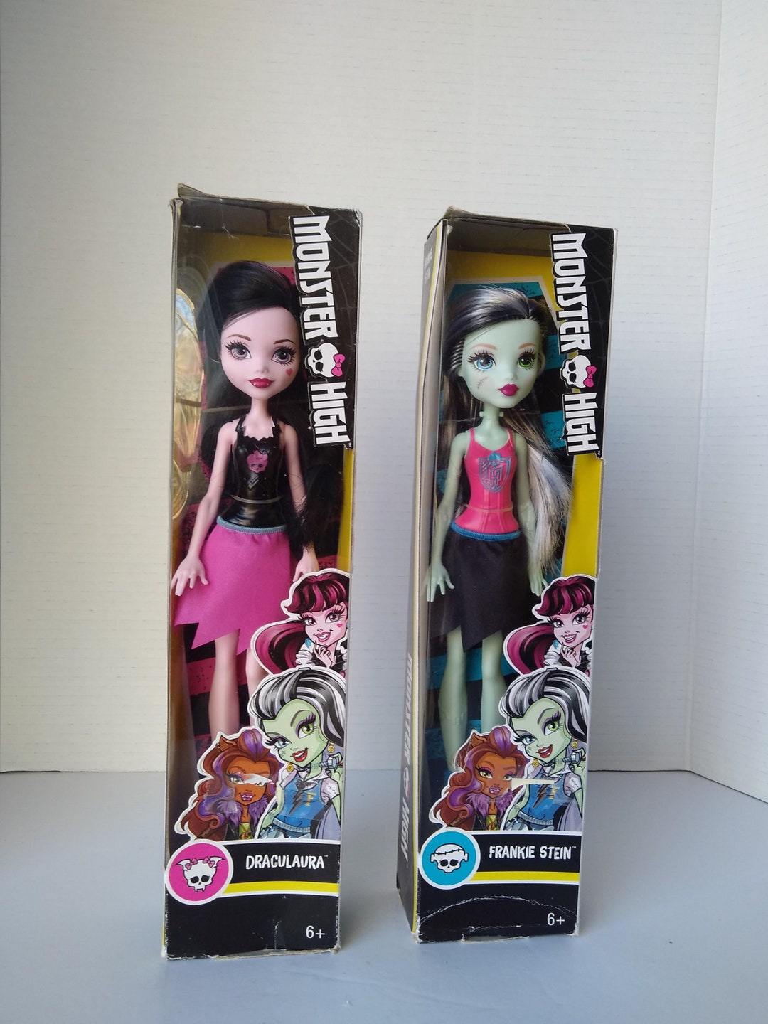 Monster High Draculaura & Frankie Stein MH Ghoul Spirit Nib - OOAK (one of a Kind, Mh-monster ...