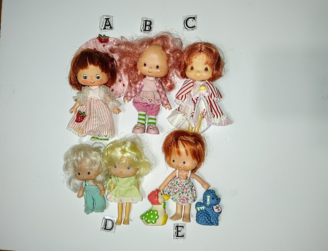 Vintage Kenner Strawberry Shortcake (SSC) Dolls 1980's - Etsy