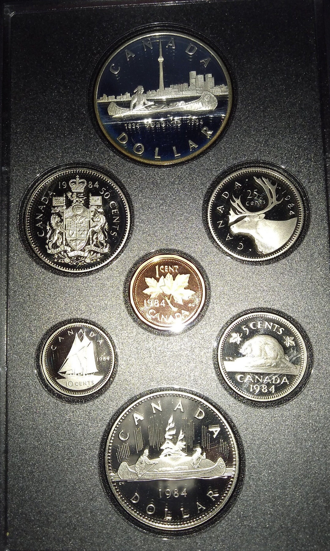 Royal Canadian Mint Proof Set 1984 - Etsy