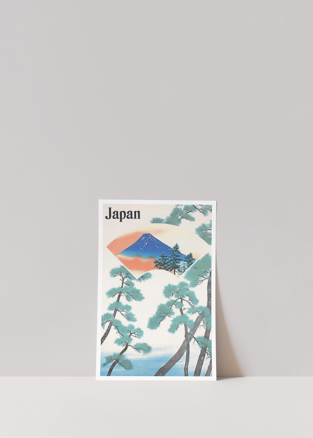 Japan Vintage Poster I Vintage Travel Poster - Etsy