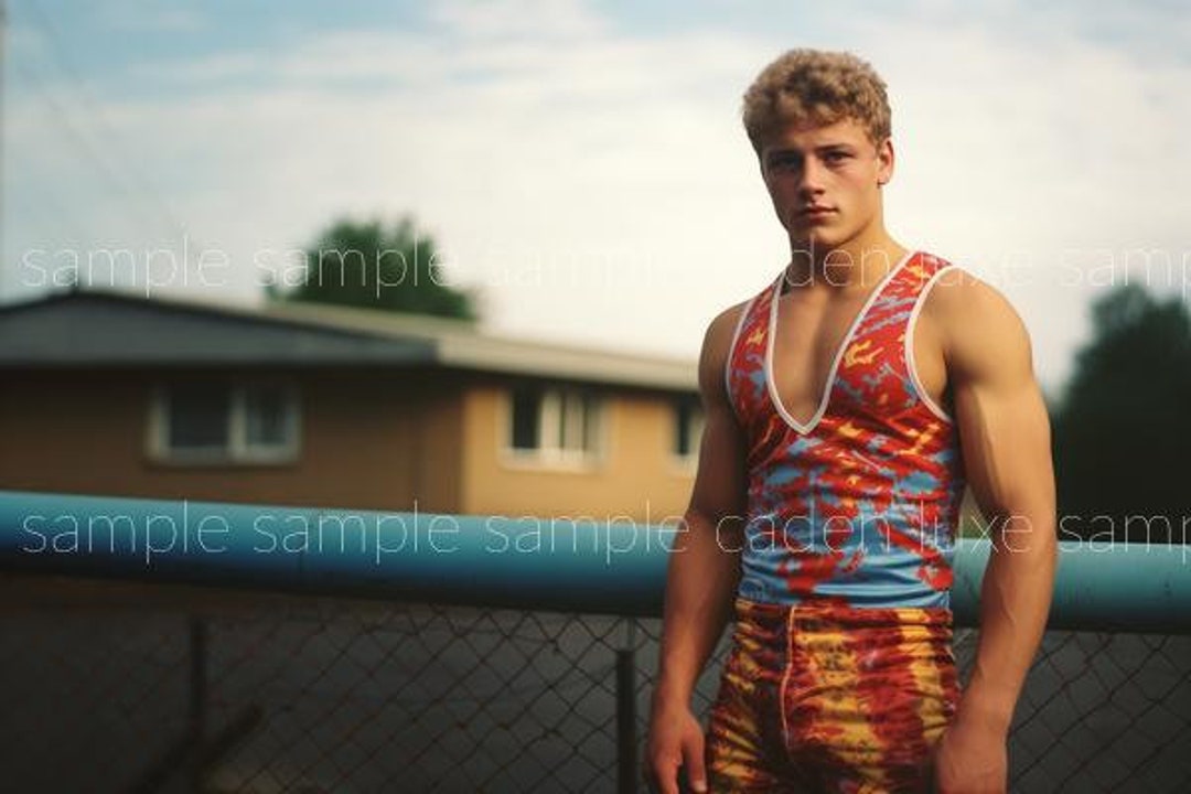 2 Photo Prints Handsome Young Bodybuilders Model 90s URSS Gay Interest ...