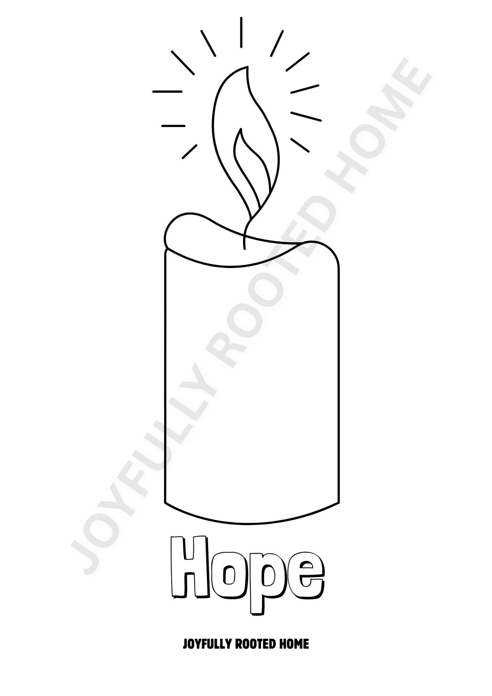 Advent Coloring Book for Kids | Christian Christmas Coloring Pages ...