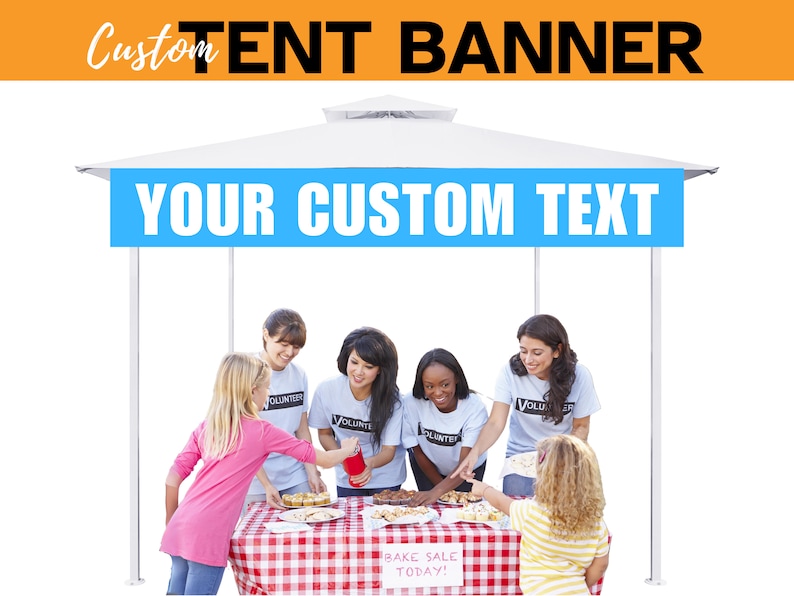 Custom Tent Banner, Trade Show, Functions, Festivals, Event, Canopy ...
