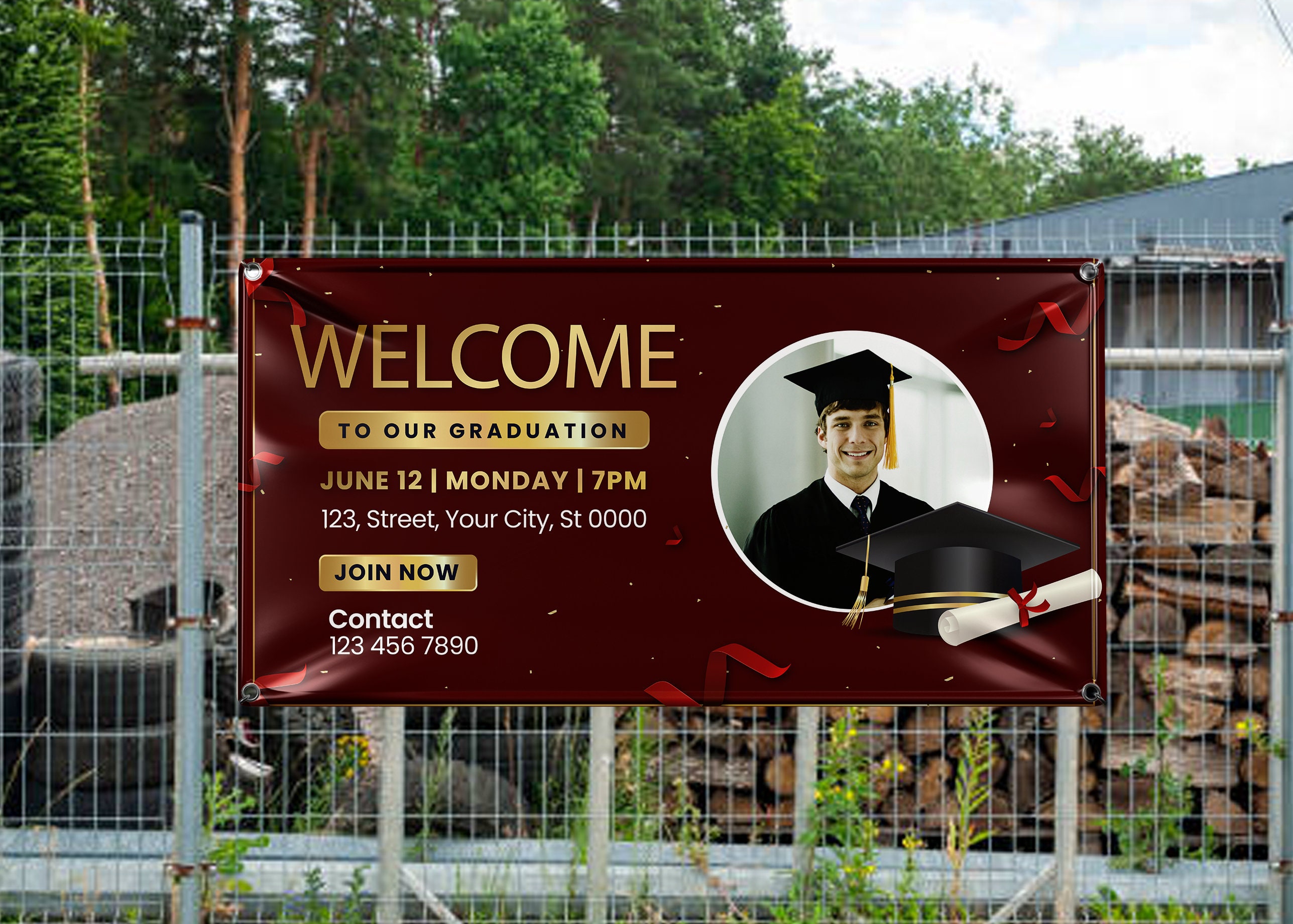 Graduation Banners, College Banners, Congratulations Banners, Custom ...