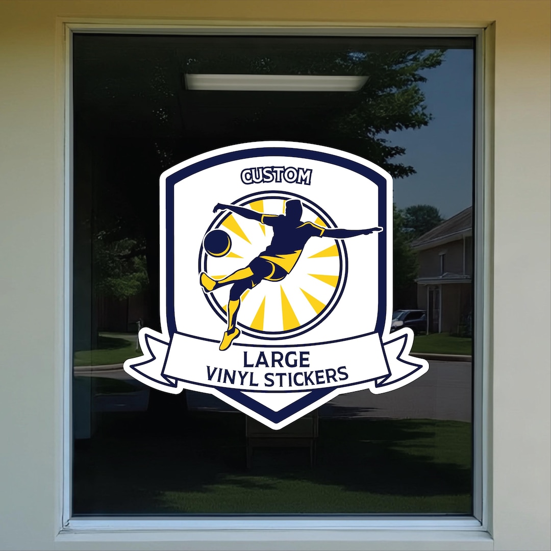 Custom Stickers - High-quality Large Vinyl Decals - Custom Vinyl Sign ...